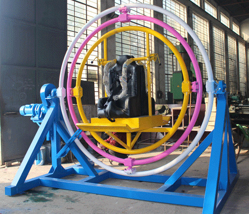 3D space ring/ orbitronics/ Human gyroscope for sale - Beston amusement ...