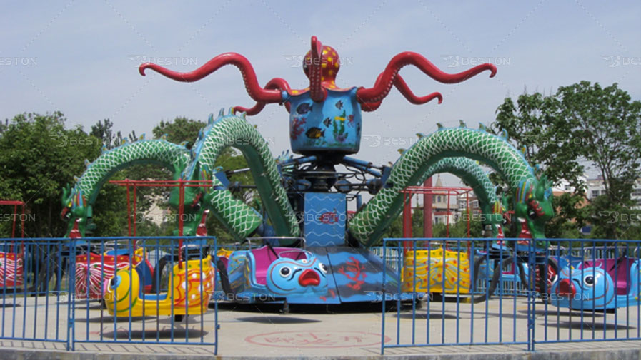 Rotary Octopus Rides - Beston amusement equipment factory