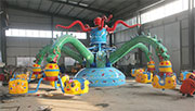 Rotary Octopus Rides - Beston amusement equipment factory